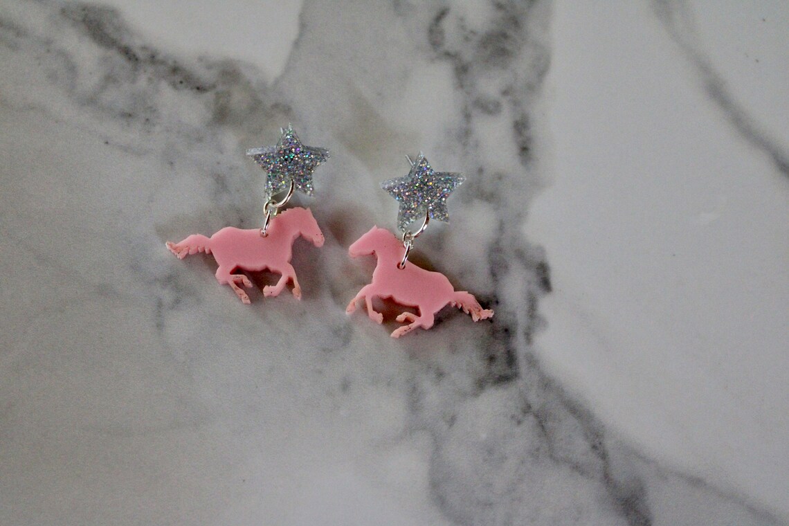 Chappell Roan Inspired Acrylic Earrings, Gift for Her, Hypoallergenic ...