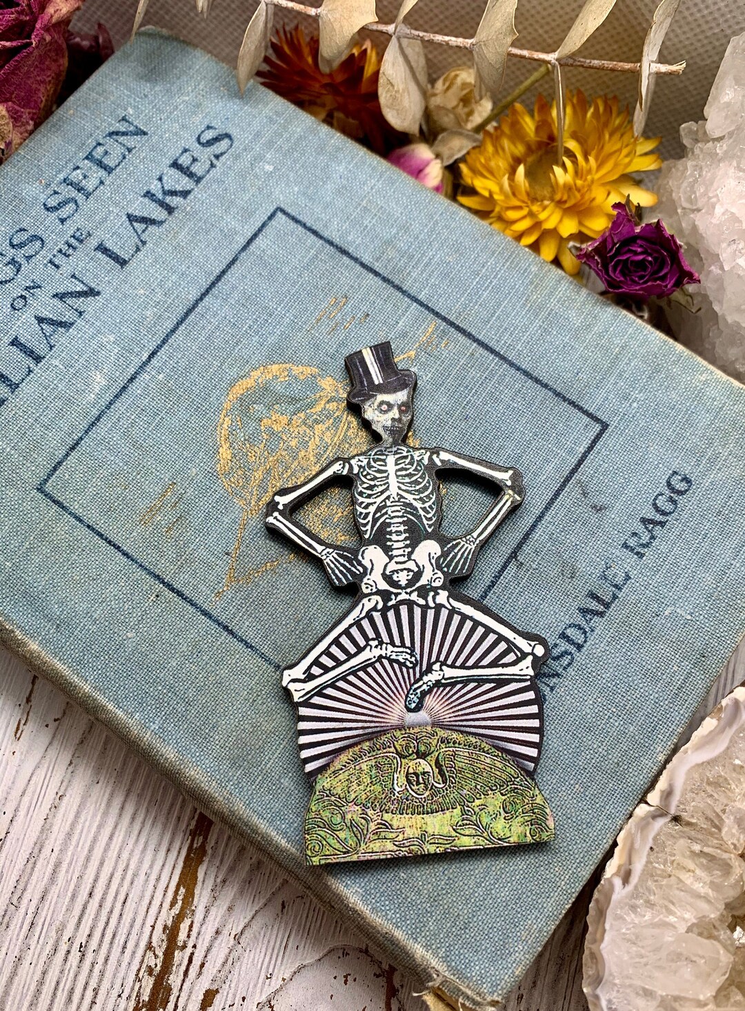 Skeleton Pin, Skeleton Jewelry, Gift, Gift for Her, Skeleton Brooch ...