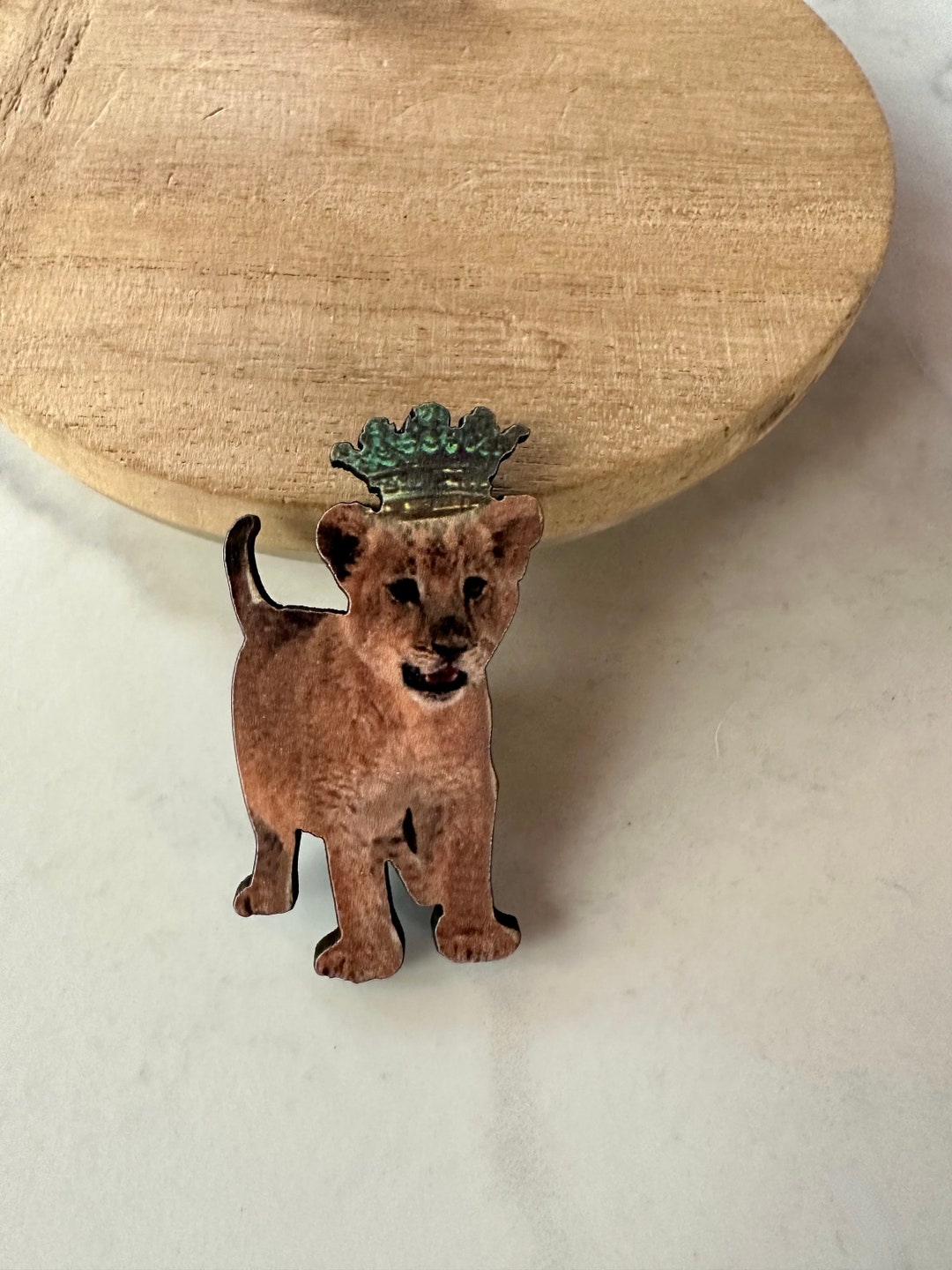 Lion, Lion King, Lion Cub, Lion Pin, Lion Brooch, Gift, Gift for Her ...