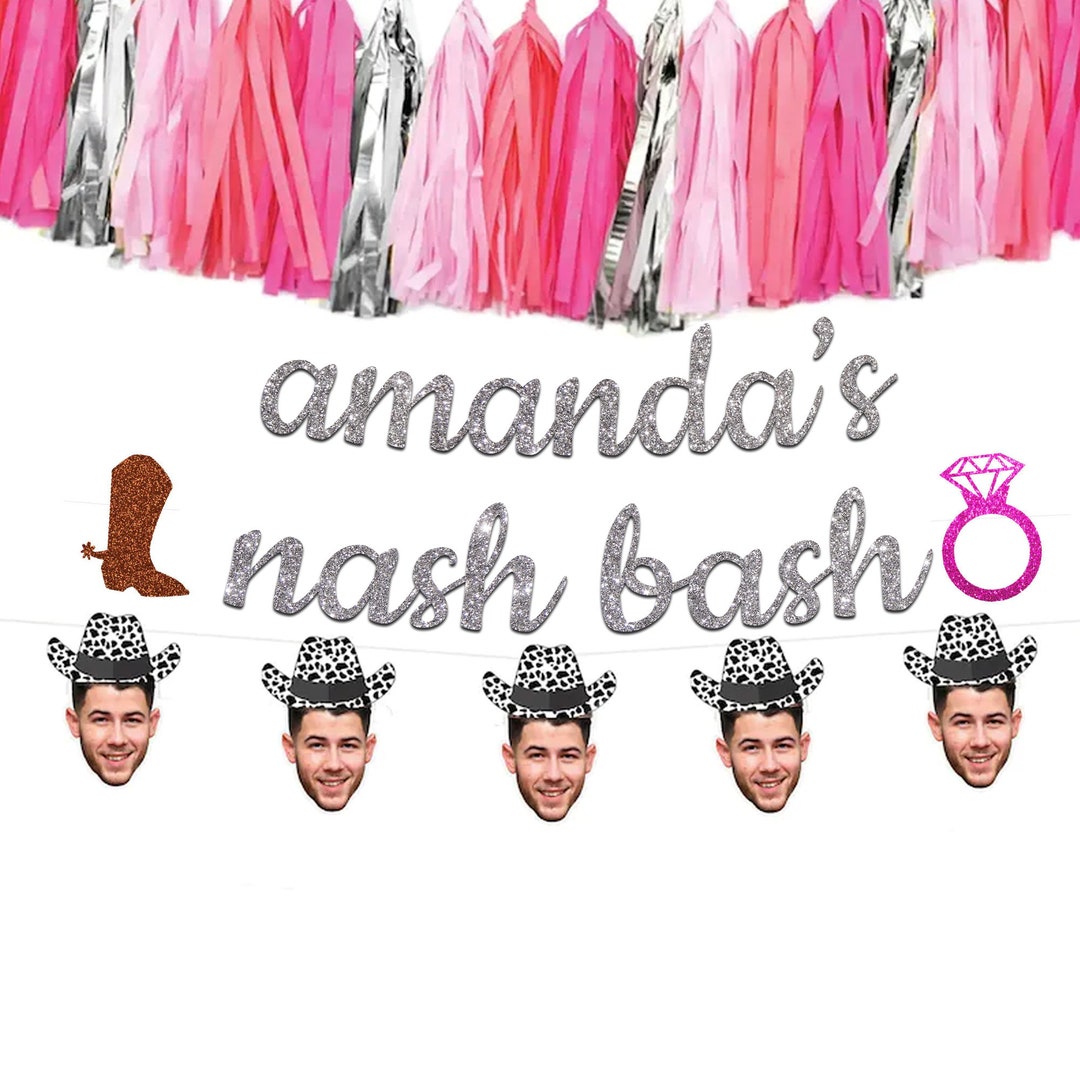 Personalized Name Nash Bash Bachelorette Party Banner With Optional ...