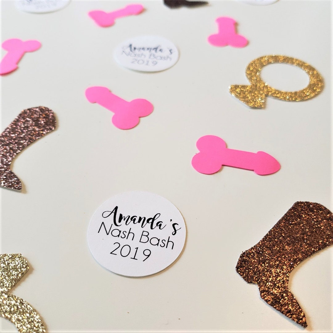 Personalized Nashville Bachelorette Confetti, Nash Bash Confetti, Nashville Bachelorette Party ...