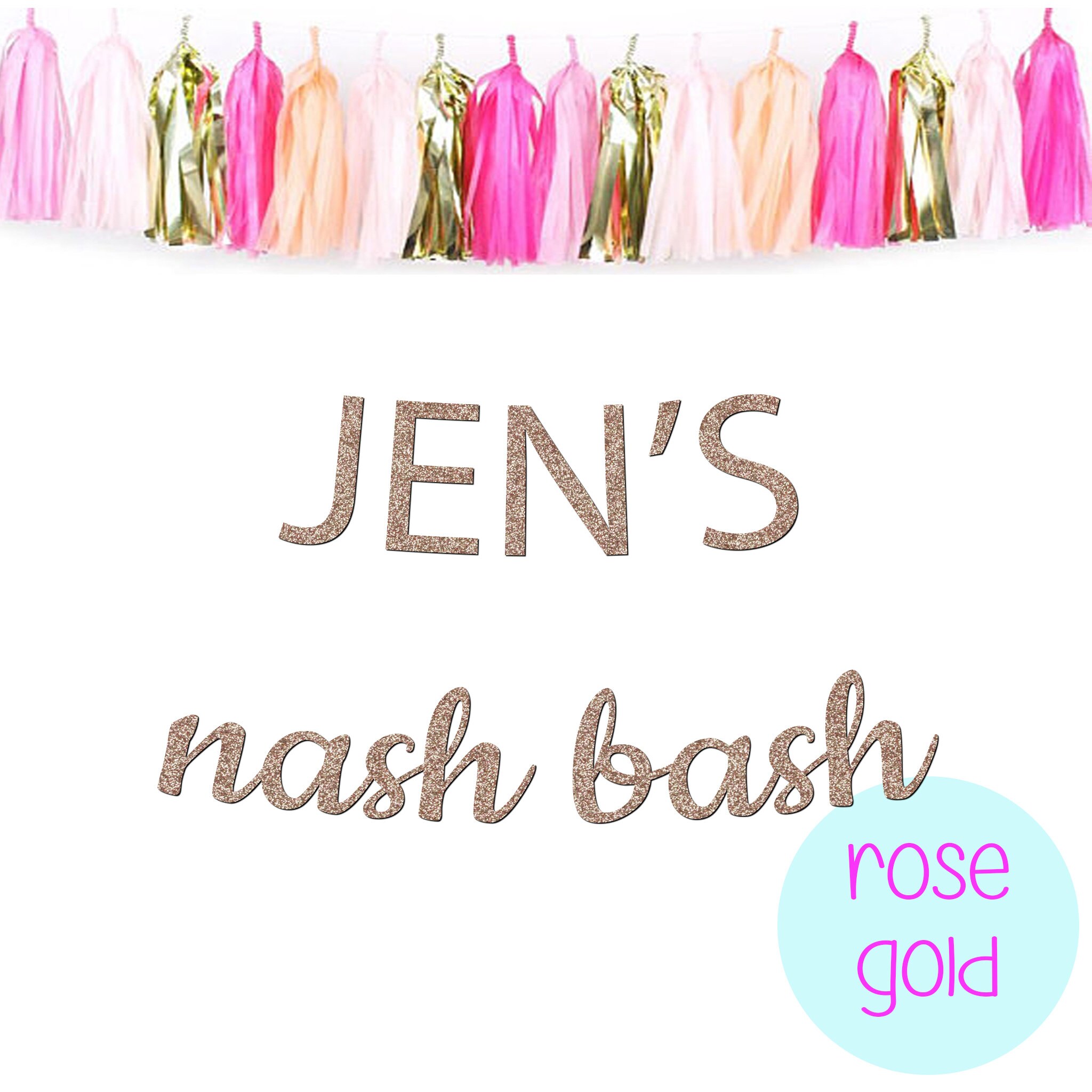 Custom Nash Bash Bachelorette Party Banner Nashville - Etsy