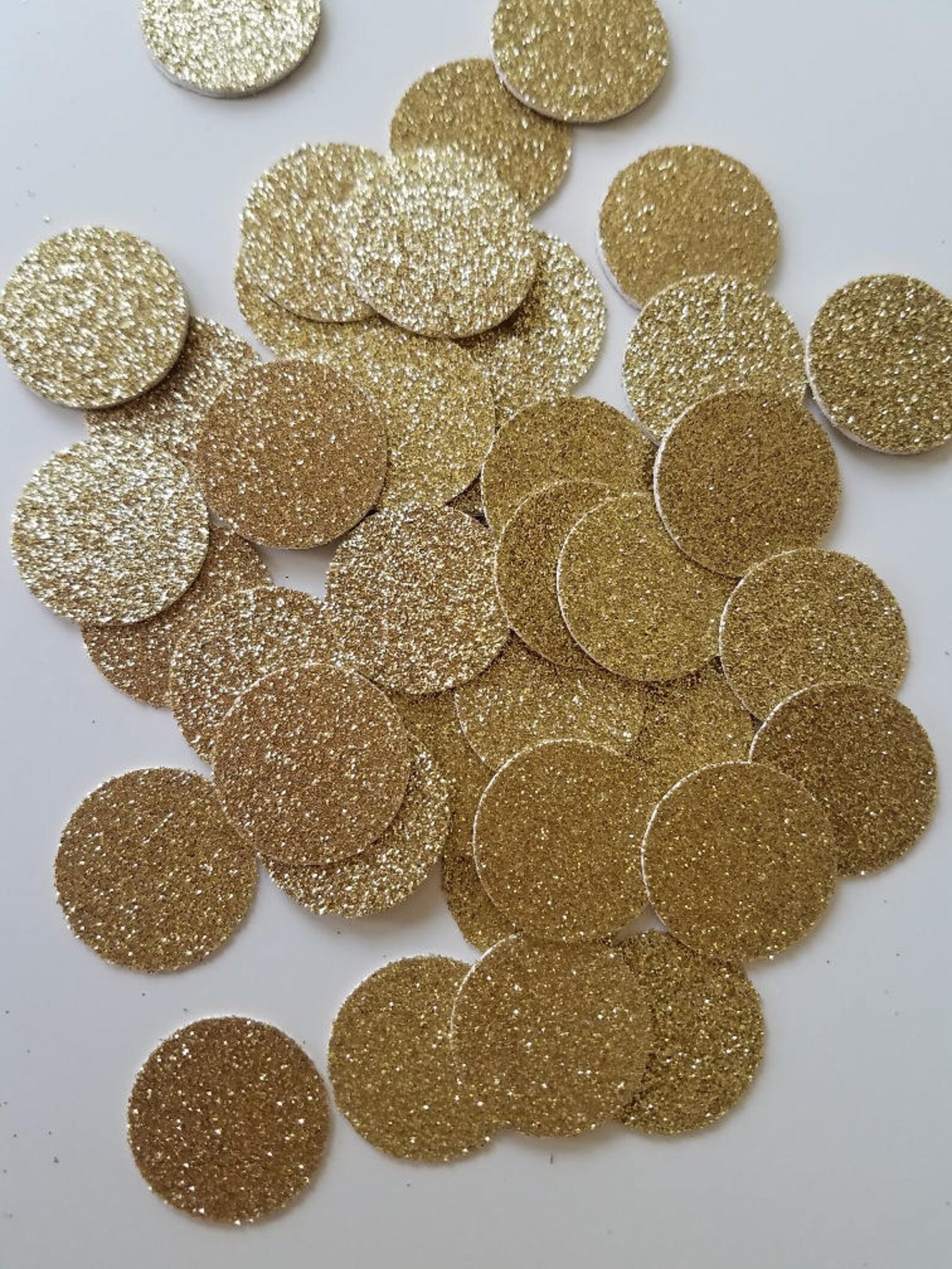 100 Pieces Gold Confetti Circle Confetti Party Confetti - Etsy