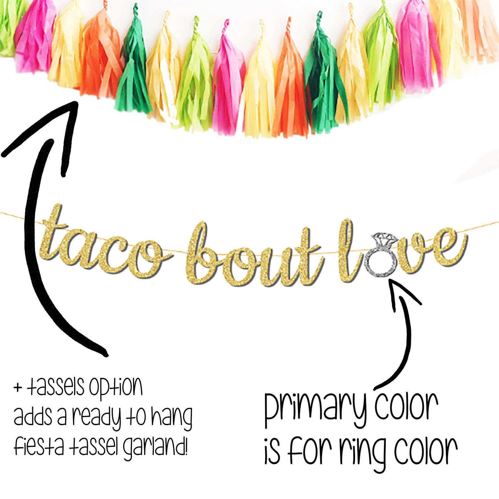 Taco Bout Love Banner Final Fiesta Bachelorette Party Banner - Etsy