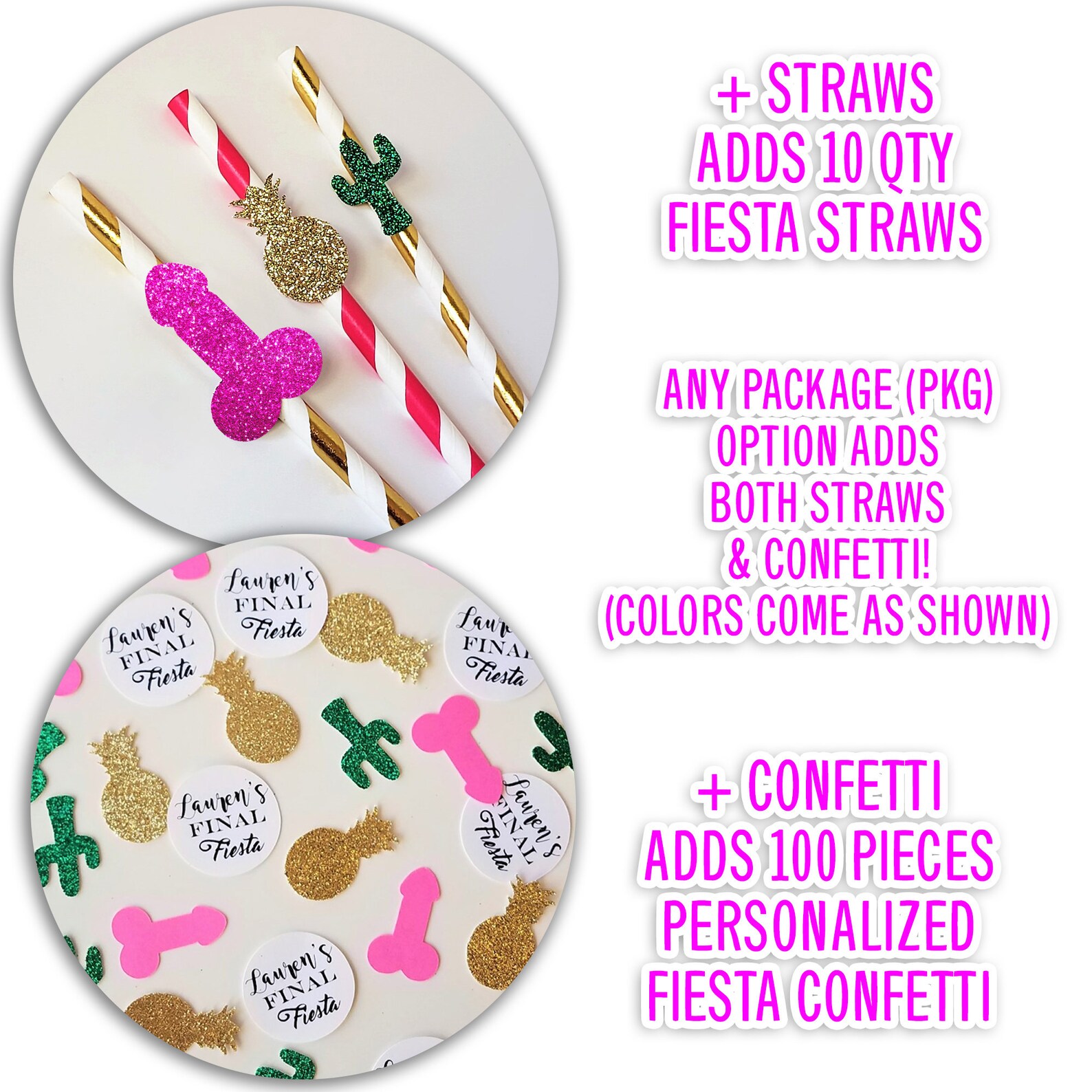 Cursive Final Fiesta Bachelorette Party Banner With Engagement - Etsy