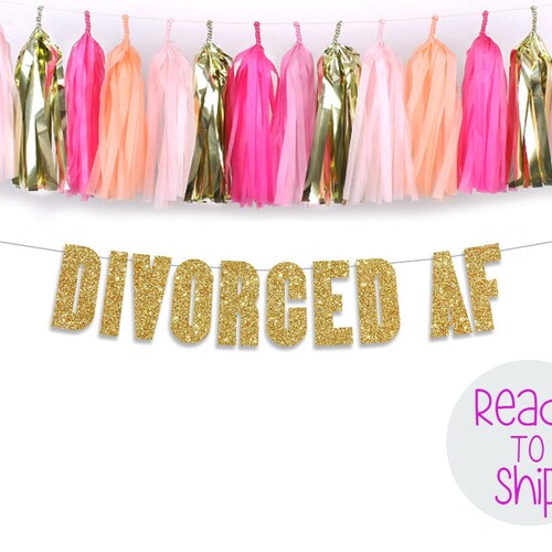 I Do I Did I'm Done Balloon Banner Divorce Balloons | Etsy