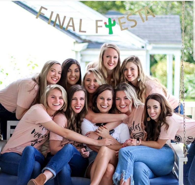 Final Fiesta Bachelorette Party Banner Final Fiesta Banner | Etsy