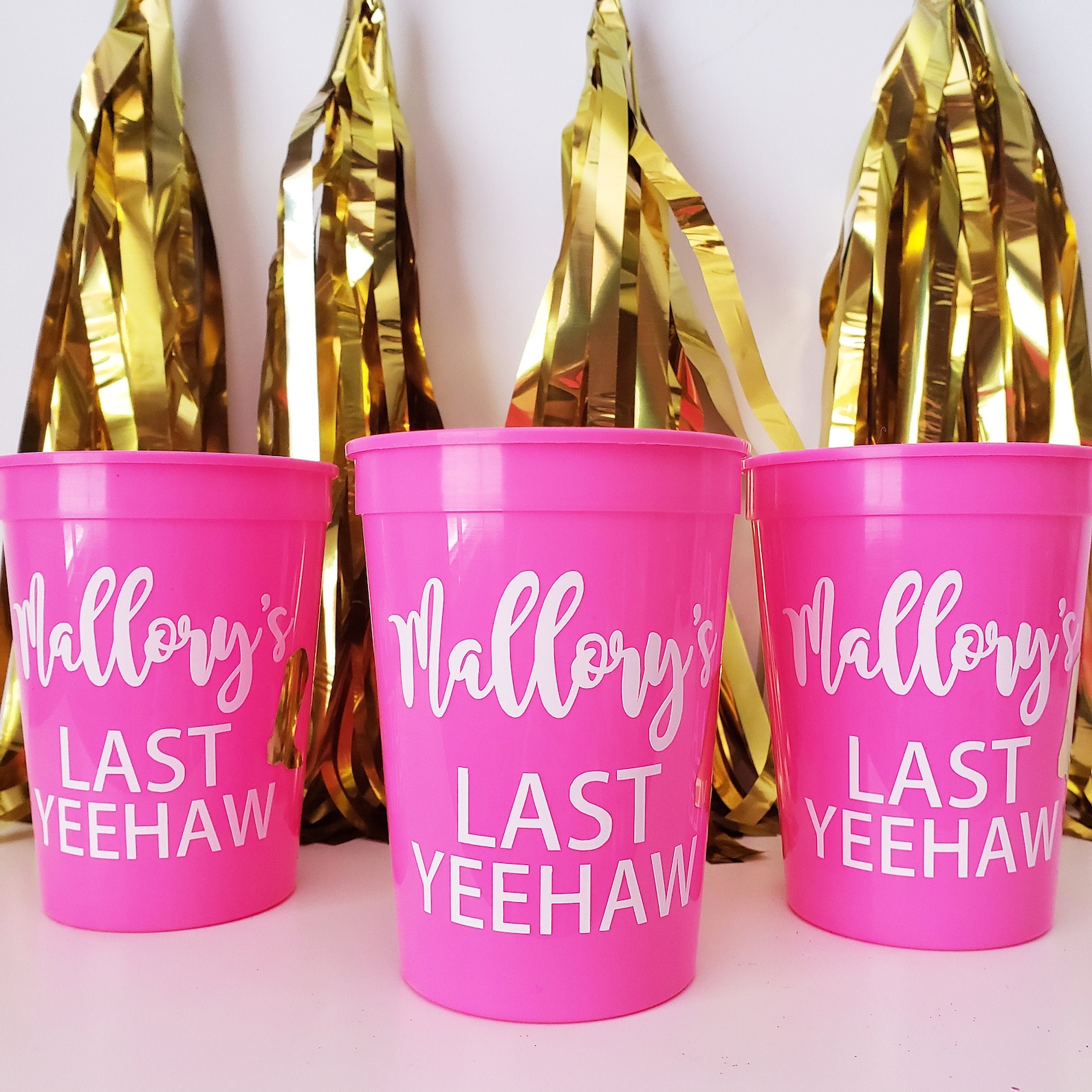 Personalized Country Bachelorette Party Cups Last Rodeo Cups - Etsy