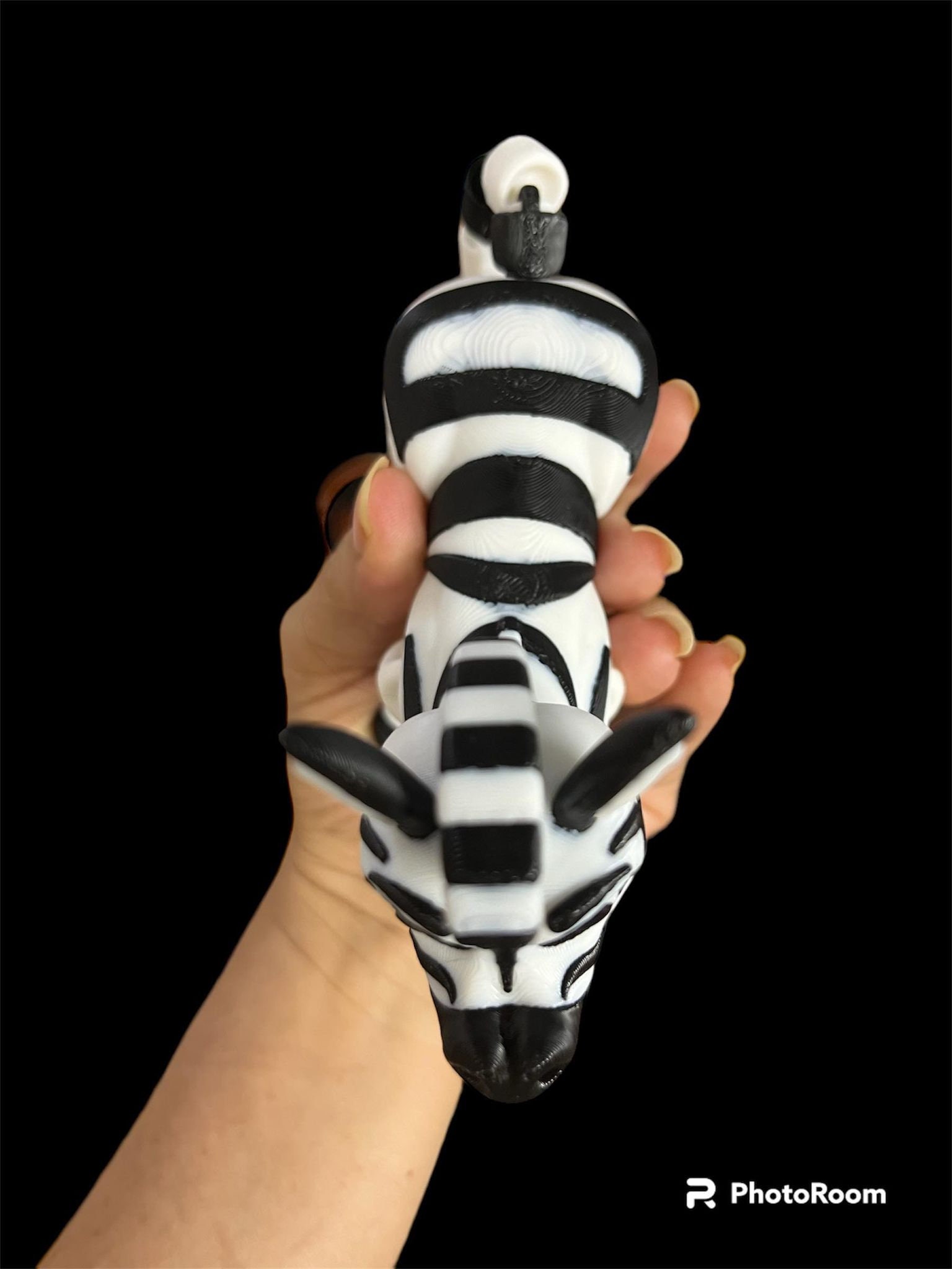 Articulated Zebra Multicolored 3D Printed in PLA Filament - Etsy