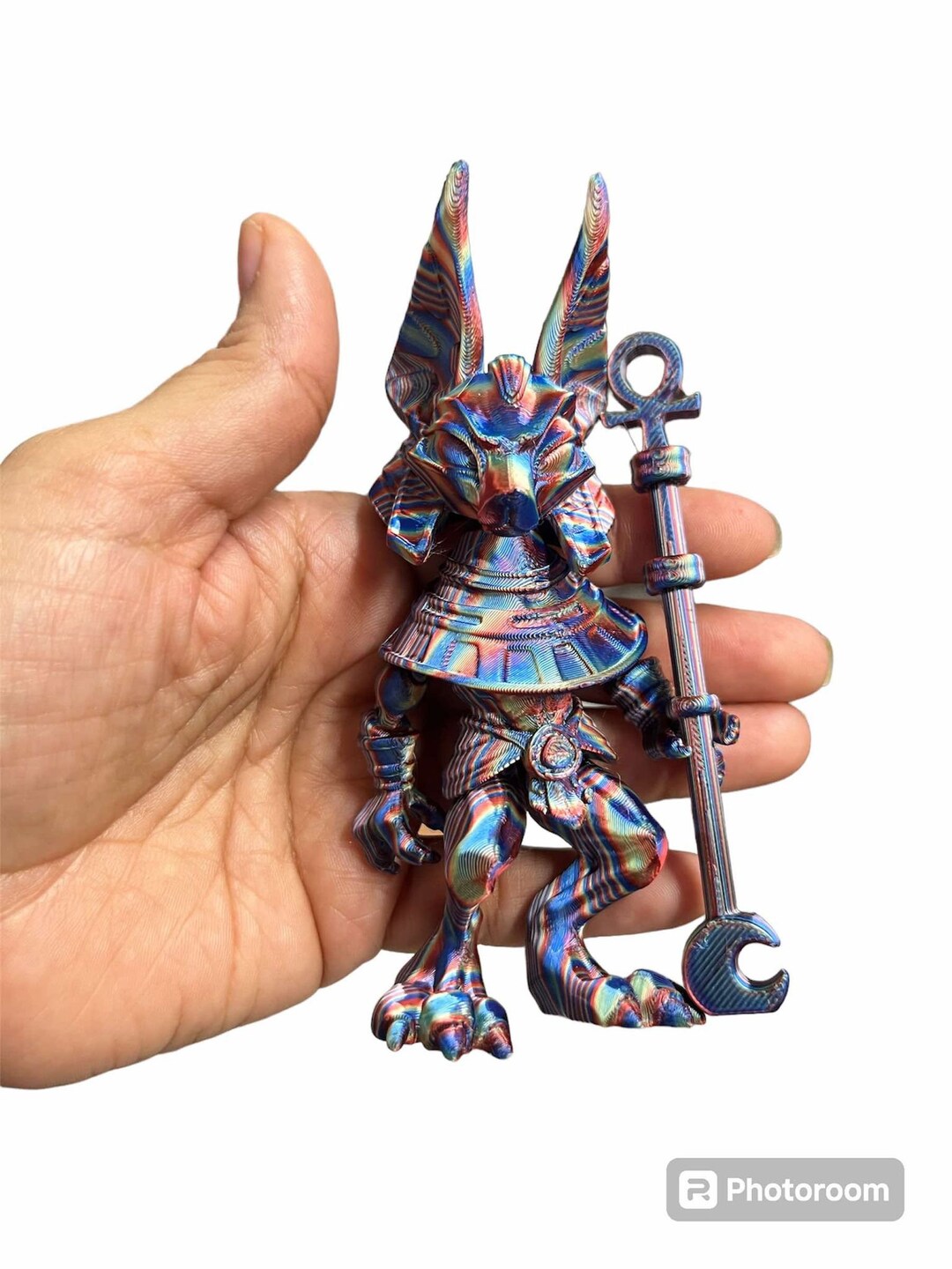 3d Printed Anubis Egyptian God Figurine Great for Decoration Made of ...