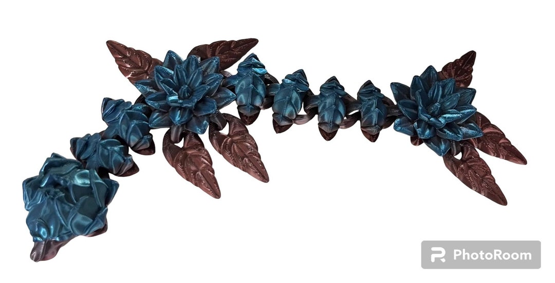 Baby Serenity Lotus Dragon Articulated 3D Printed in PLA Filament - Etsy