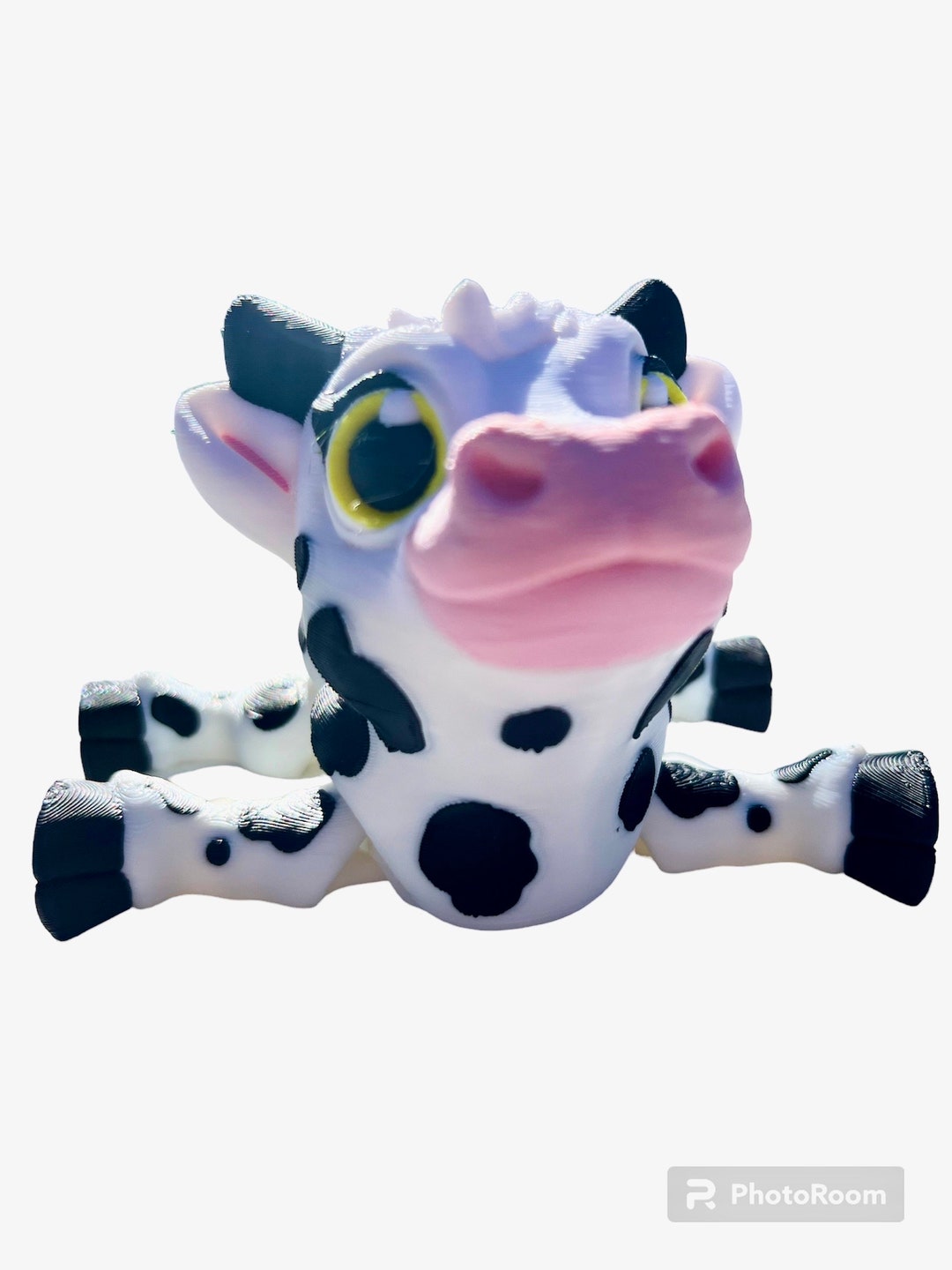Articulated Cow Multicolor 3D Printed in PLA Filament - Etsy