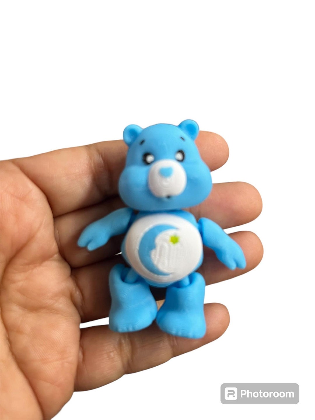 3D Printed Multicolored Articulated Mini Bears Figurines Done in PLA ...