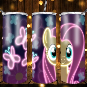 My Little Pony 10 Cups to Choose From Sublimated 20oz Tumbler With Lid ...