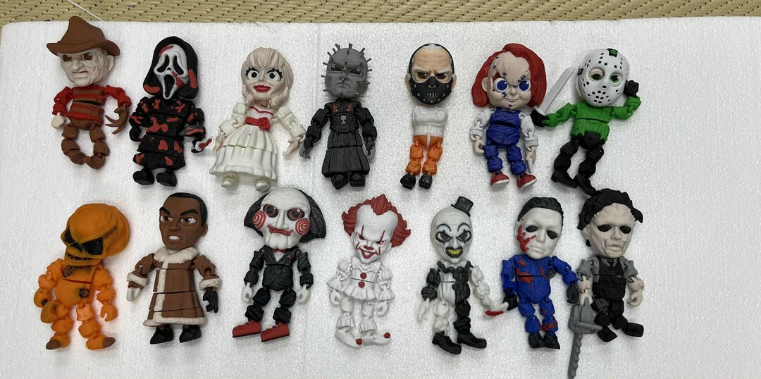 Set of 14 Horror Characters - Etsy