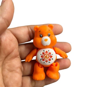 3D Printed Multicolored Articulated Mini Bears Figurines Done in PLA ...