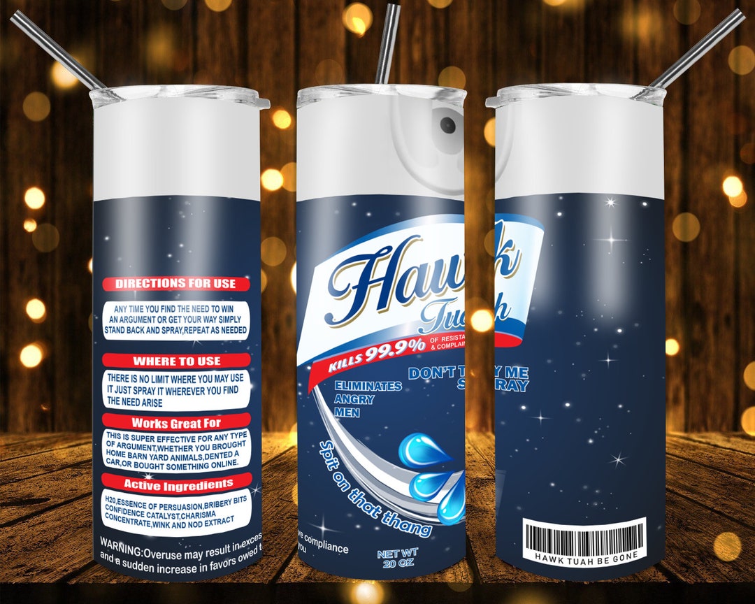 Hawk Tuah Sublimated 20 Oz Tumbler With Lid and Straw6 Options - Etsy