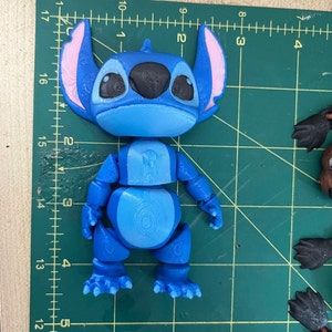 3D Printed Stitch Anime Figurine Great for Decoration Made of PLA ...