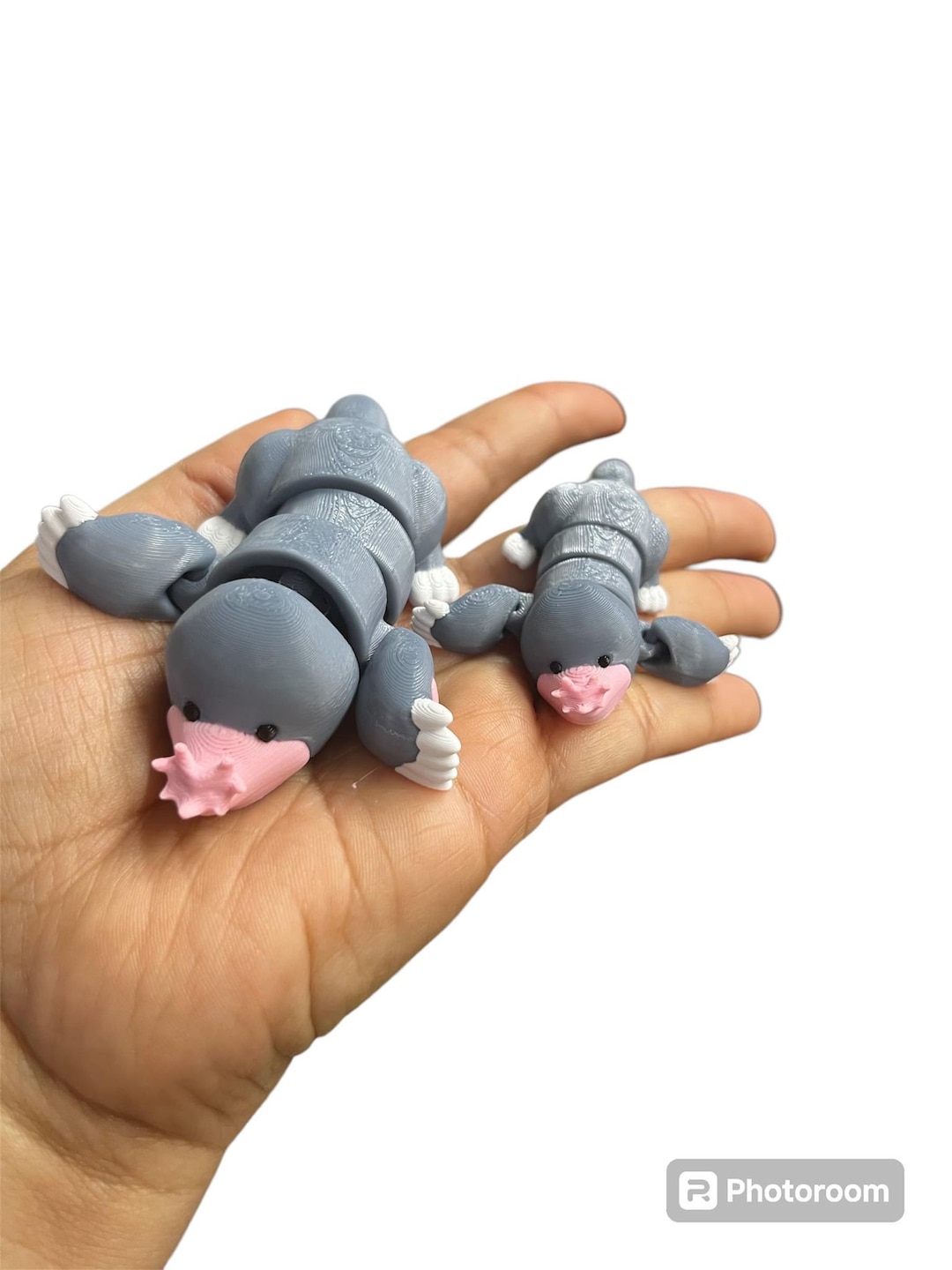 3d Printed Multicolor Articulated Moles Figurines They Are Done in PLA ...