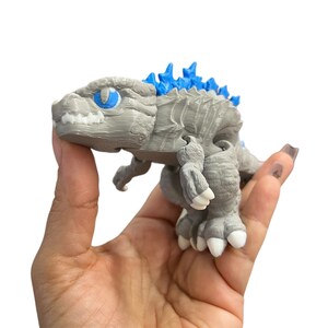 King Kong Godzilla and Shimo Articulated 3D Printed Figurine Multicolor ...