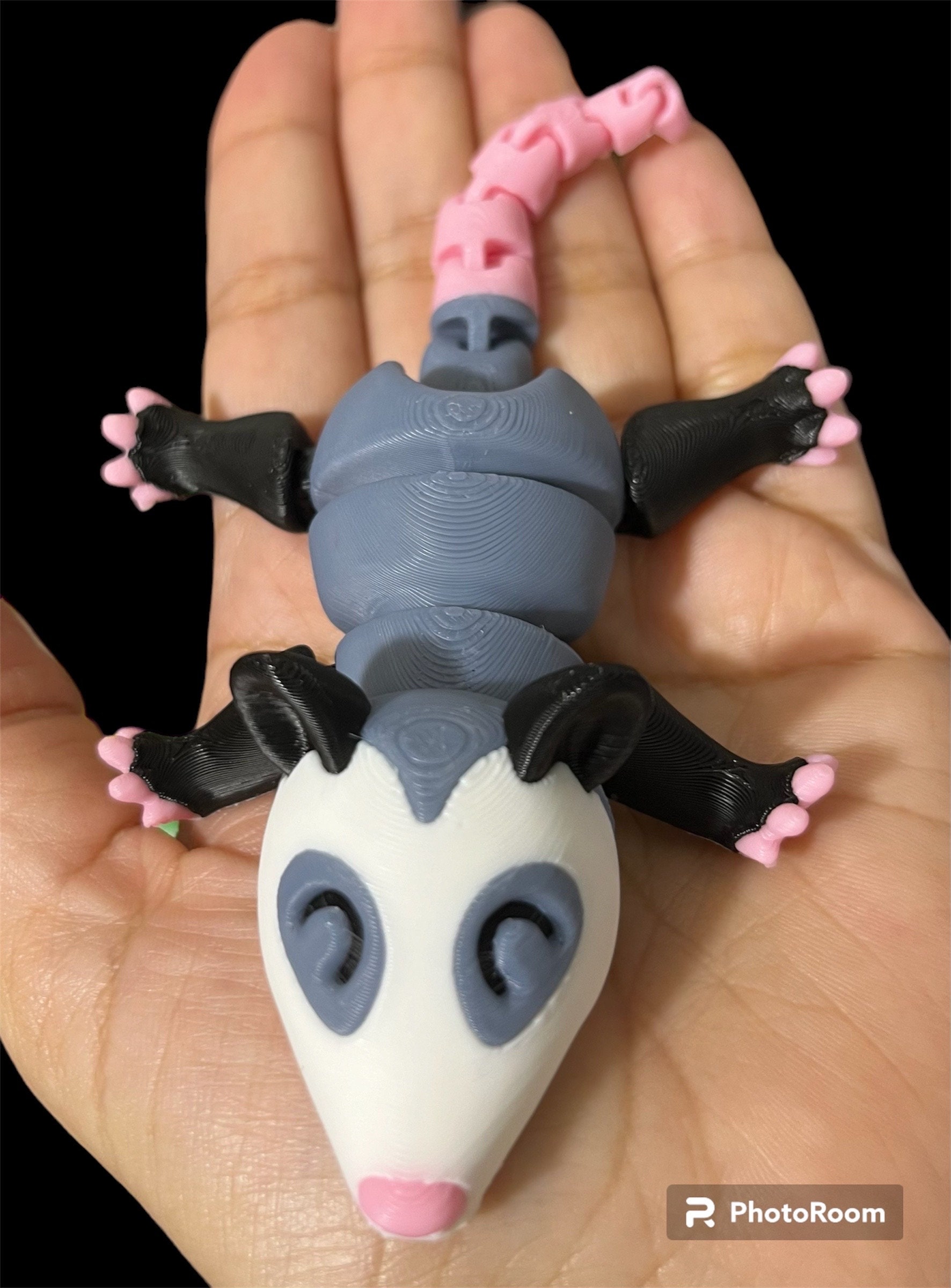 Articulated Multicolored 3D Possum Opossum Printed in PLA Filament - Etsy