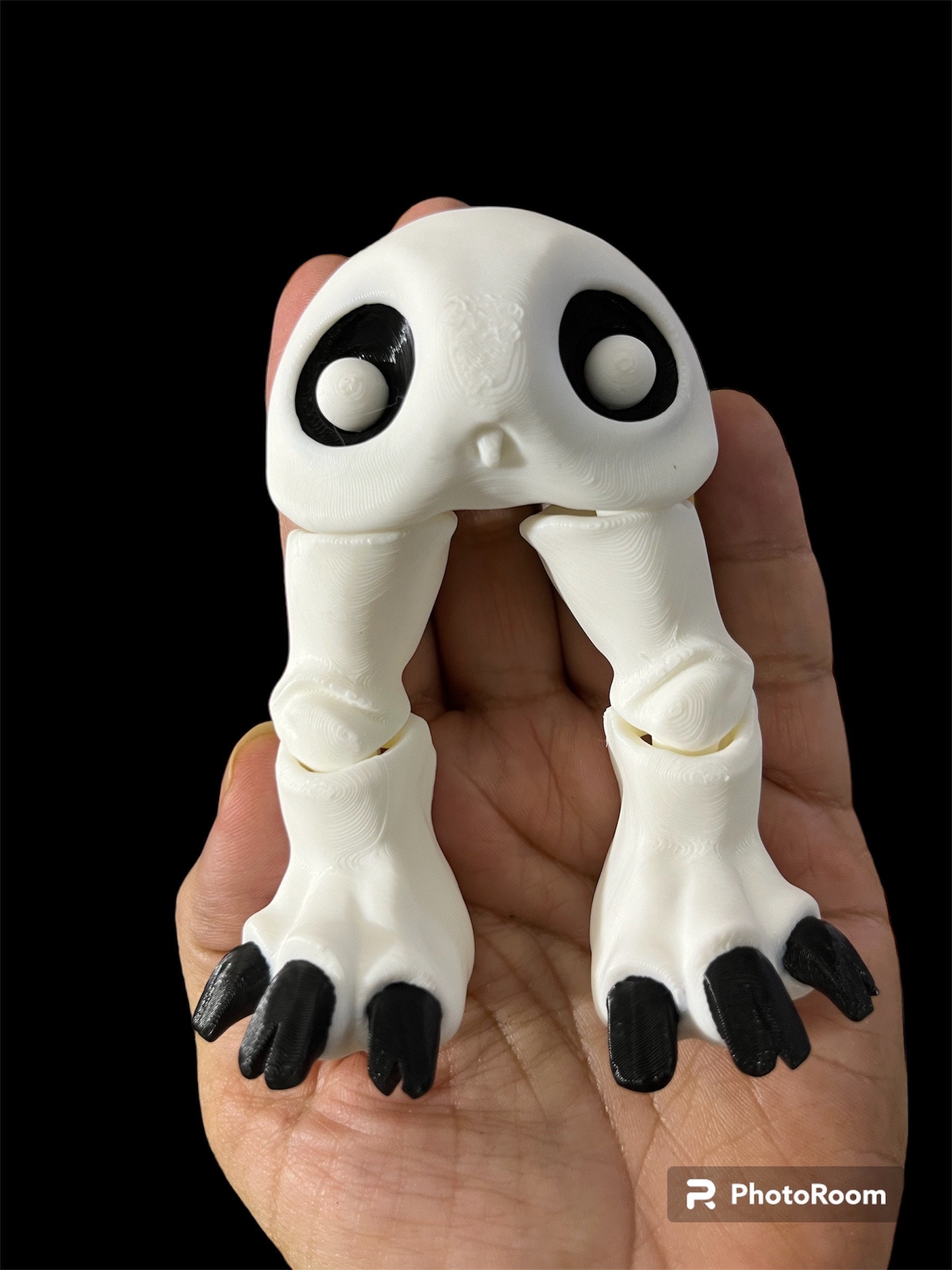 Articulated Multicolored 3D Cryptids Mothman, Wendigo, Nightcrawler ...