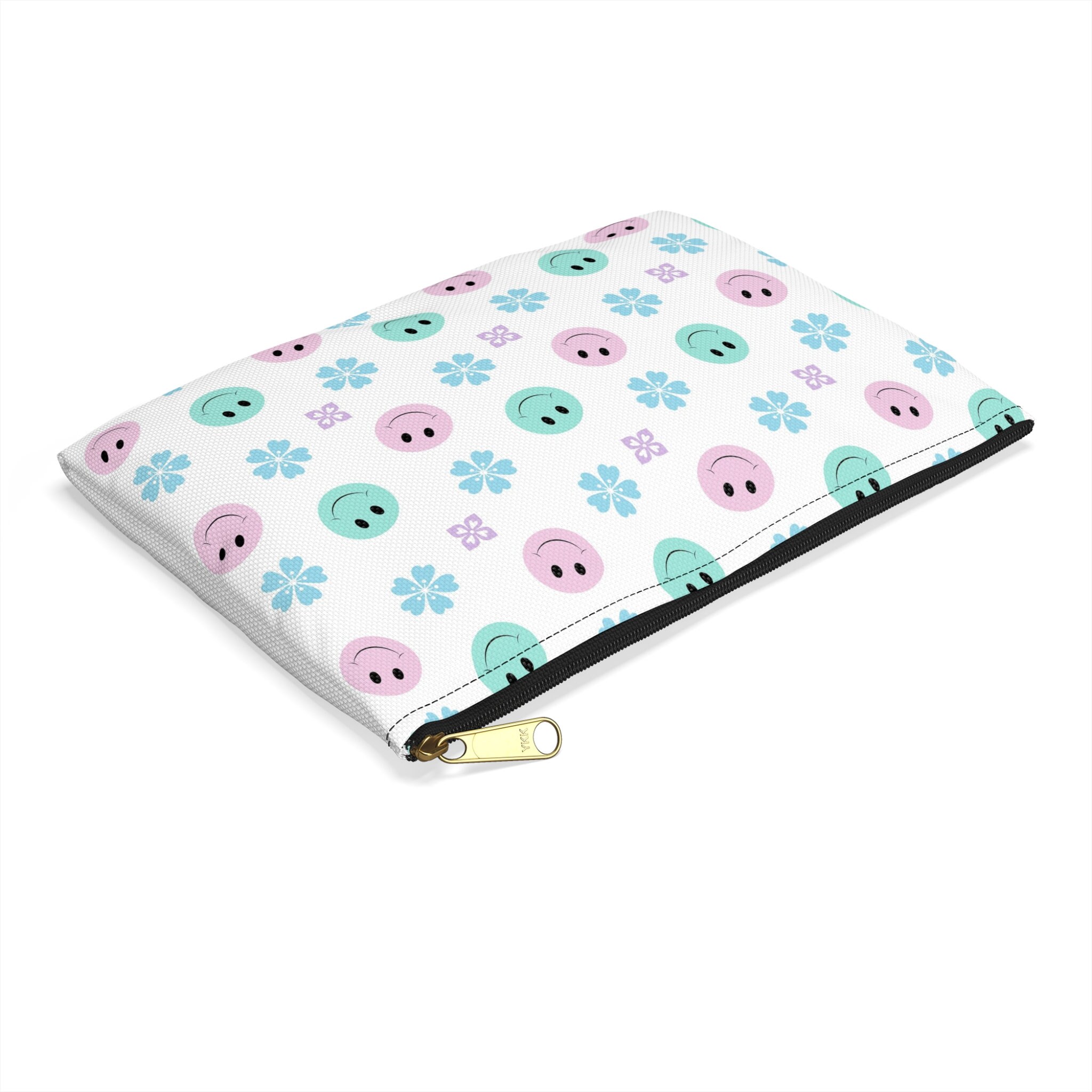 Smiley Face Pencil Pouch Cute Pencil Cases Makeup Bag - Etsy