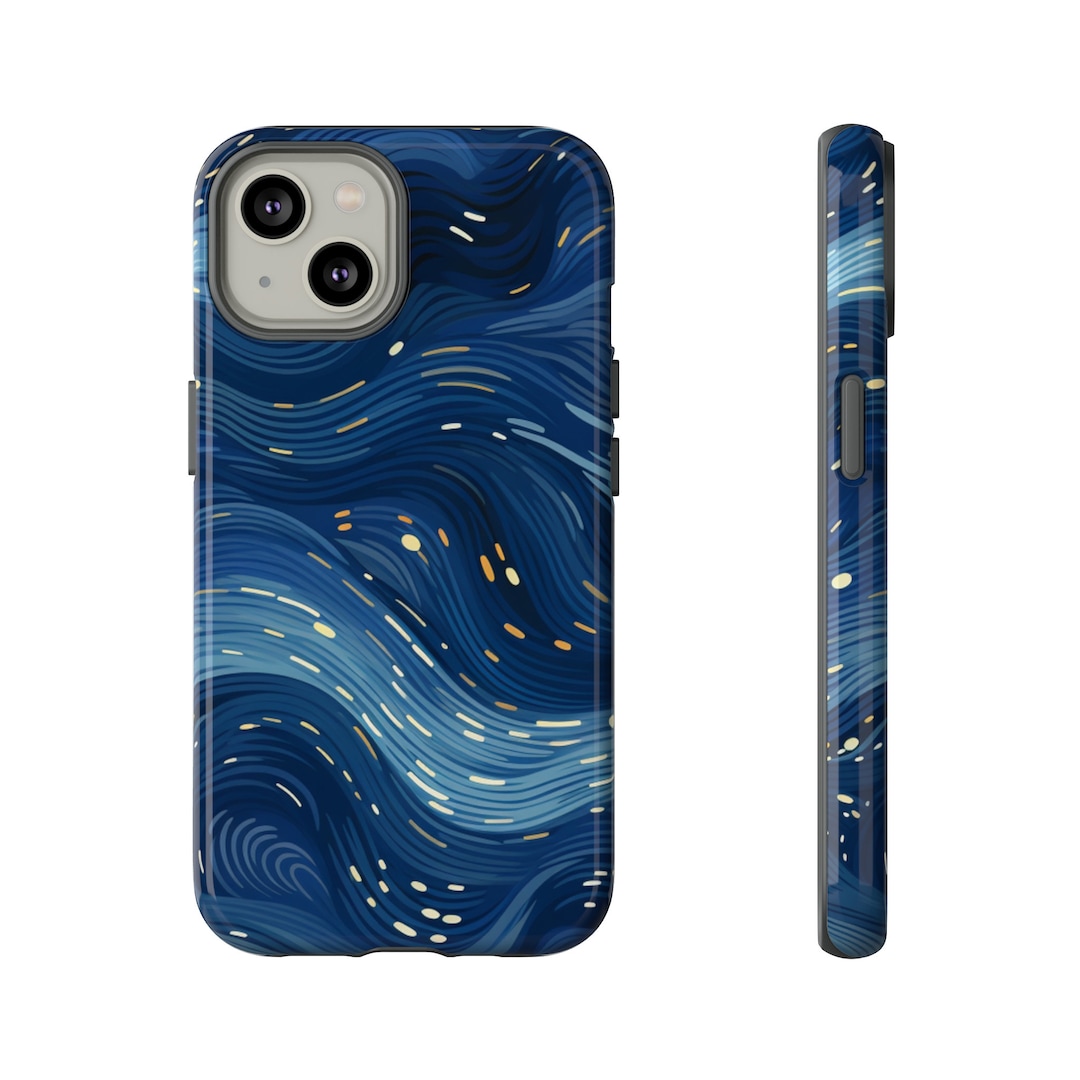 Starry Night Cell Phone Case Blue Night Sky iPhone Case - Etsy