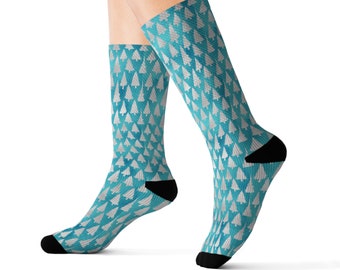 Cubes All Over Rubik's Cube Socks Fun Socks for Men - Etsy