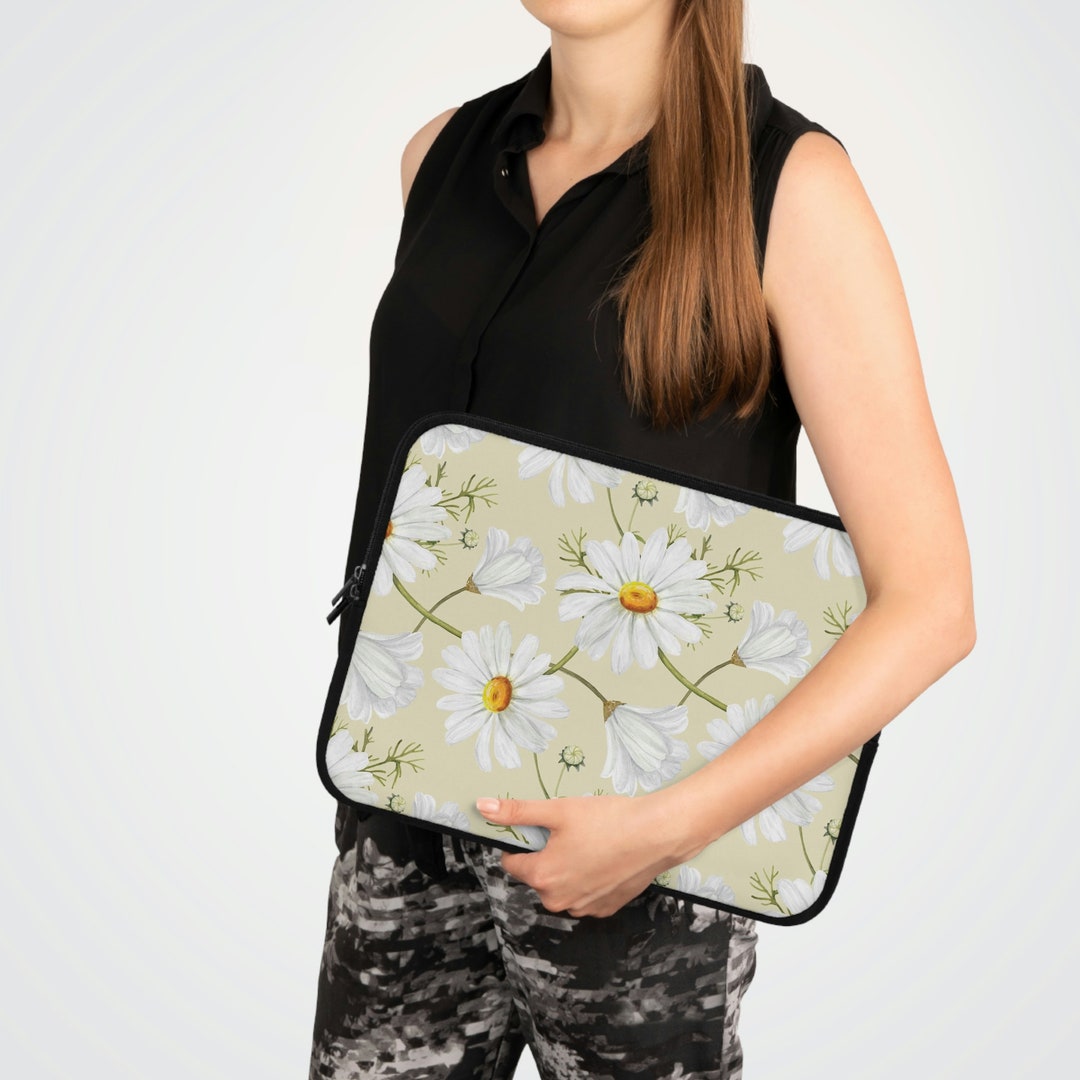 Pretty Daisy Laptop Case Cute Laptop Sleeve Graduation Gifts for Her ...