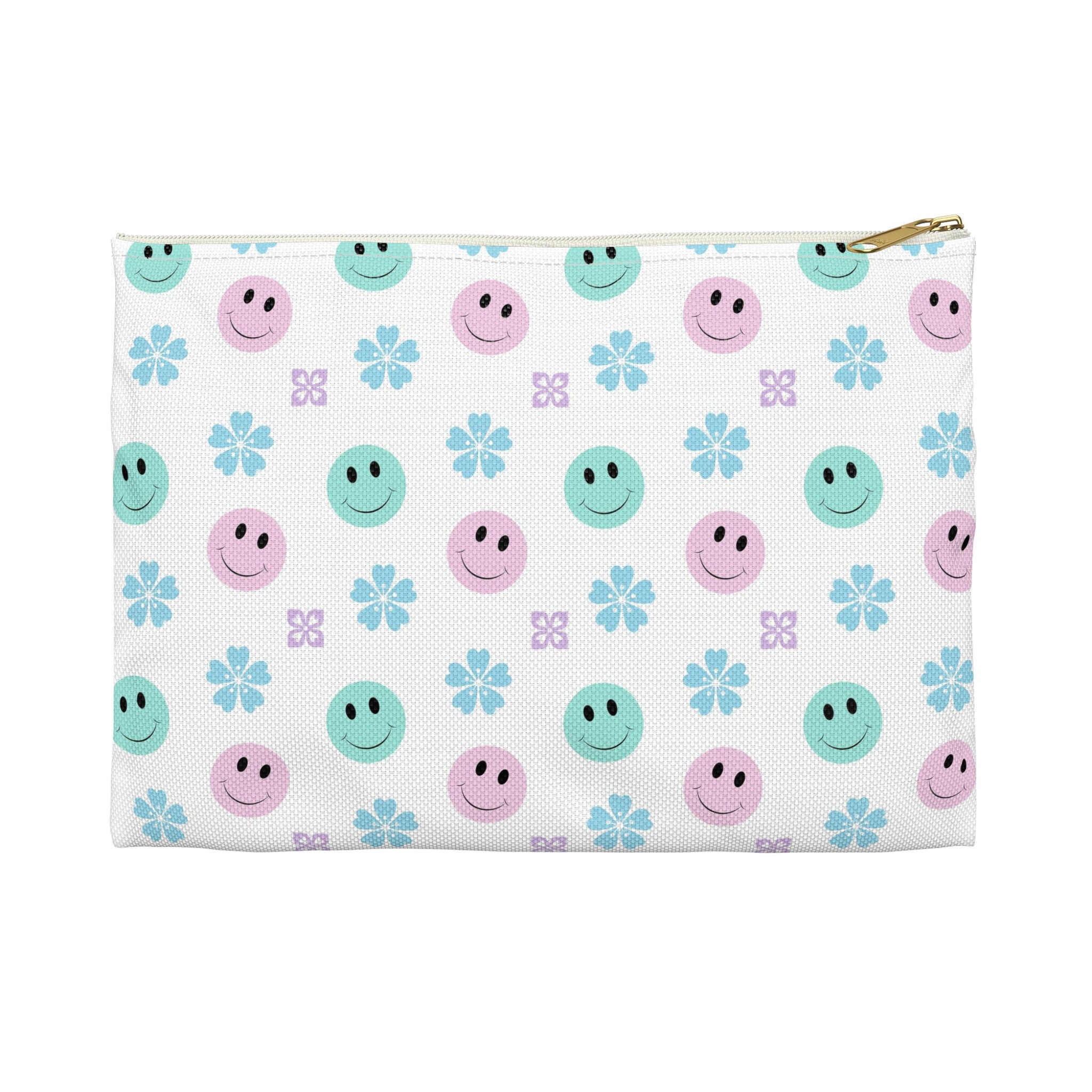 Smiley Face Pencil Pouch Cute Pencil Cases Makeup Bag - Etsy
