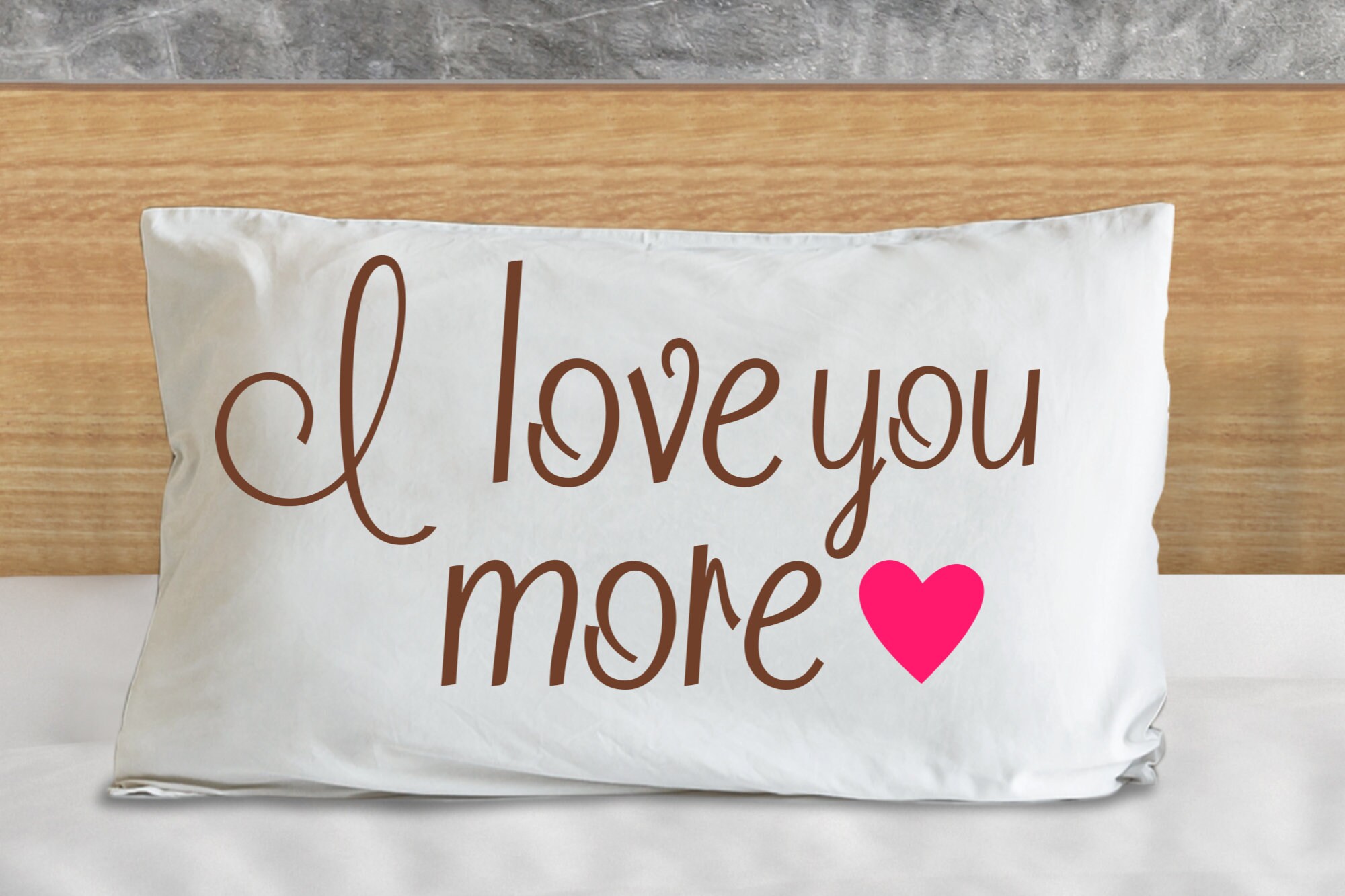 Iron Love You More Pillow