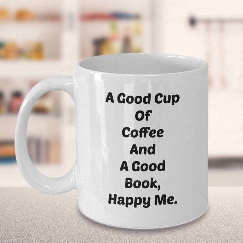 Book Lover Mug Gift, Reader Gift, Funny Readers Coffee Mug, Bookworm ...