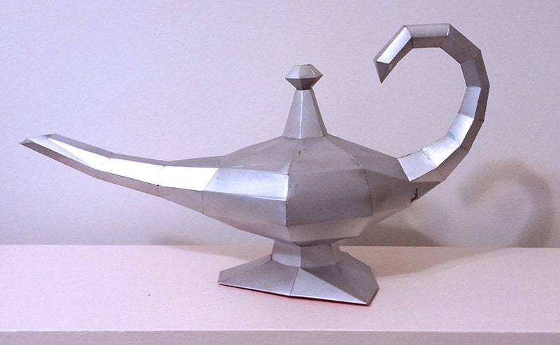 Aladdin Genie Lamp Alladin Arabian Ornament Magic Decoration, DIY ...