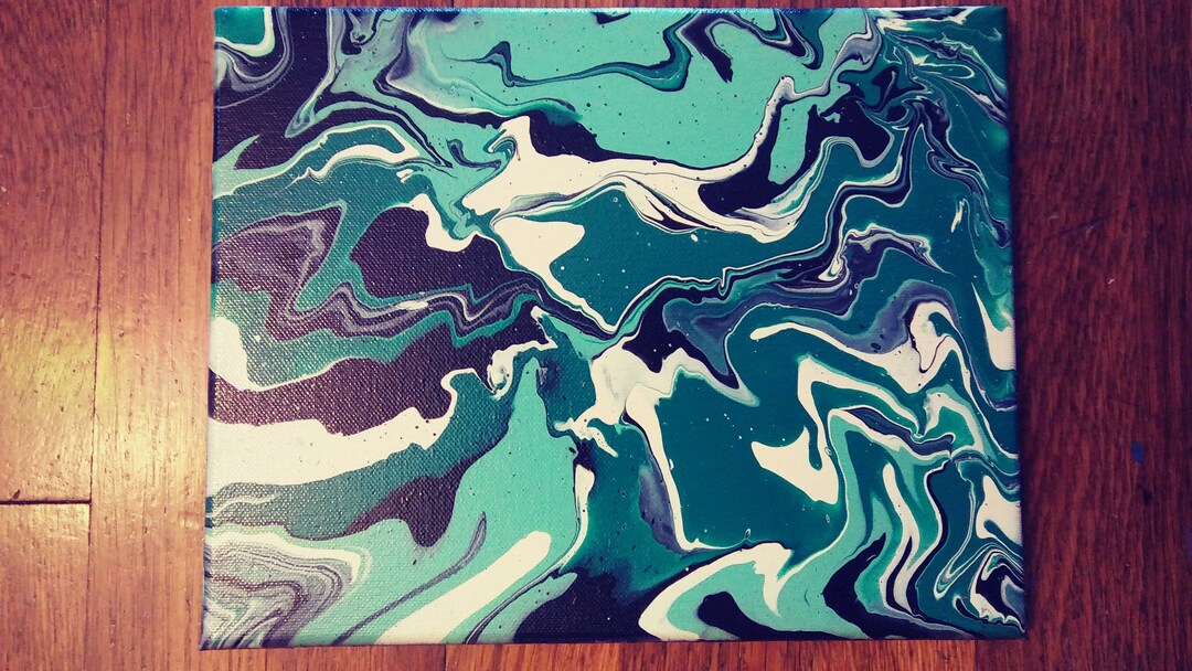 Unique Fluid Painting 4 - Etsy