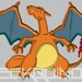 Charizard Embroidery Applique Digital Download Silhouette Studio File ...