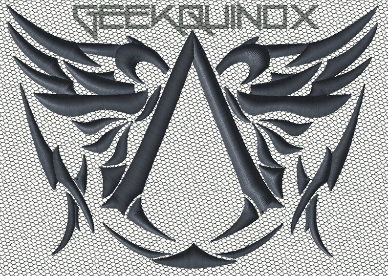 Assassins Creed Embroidery Tribal Insignia Digital Etsy