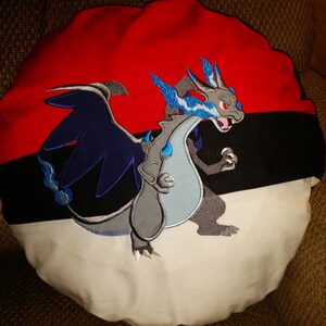 Mega Charizard X Embroidery Applique Digital Download Silhouette Studio ...