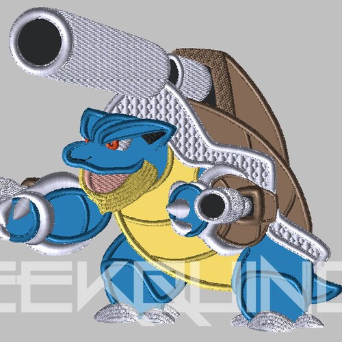 Mega Charizard X Embroidery Applique Digital Download - Etsy