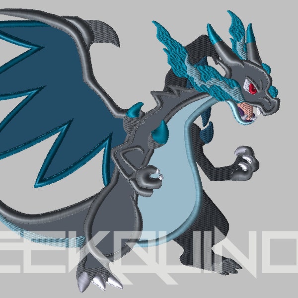 Mega Charizard X - Etsy