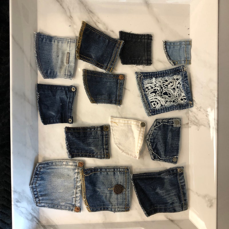 Denim Pockets - Etsy