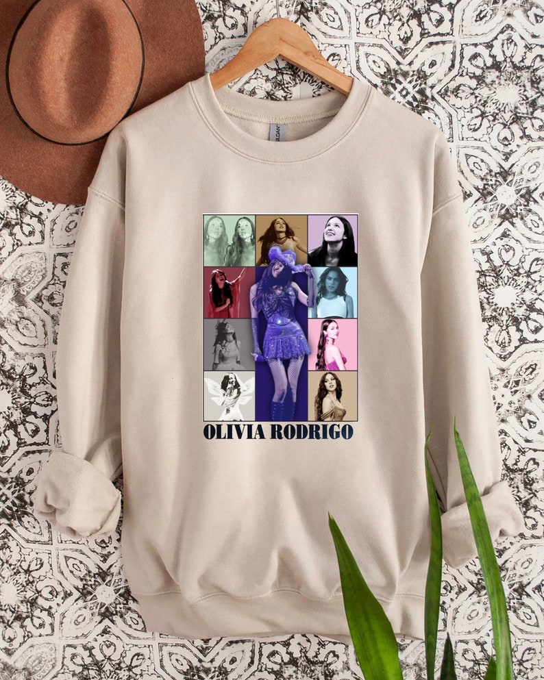 Olivia Rodrigo Guts World Tour 2023 Music Sweatshirt Vintage Etsy