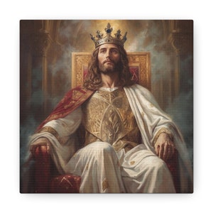Jesus Art, Digital Download, King of Kings, Christ Portrait, Laughing ...