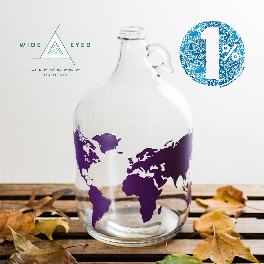 LID INCLUDED: Travel Jar Money Jar Adventure Fund Travel Explore Save ...