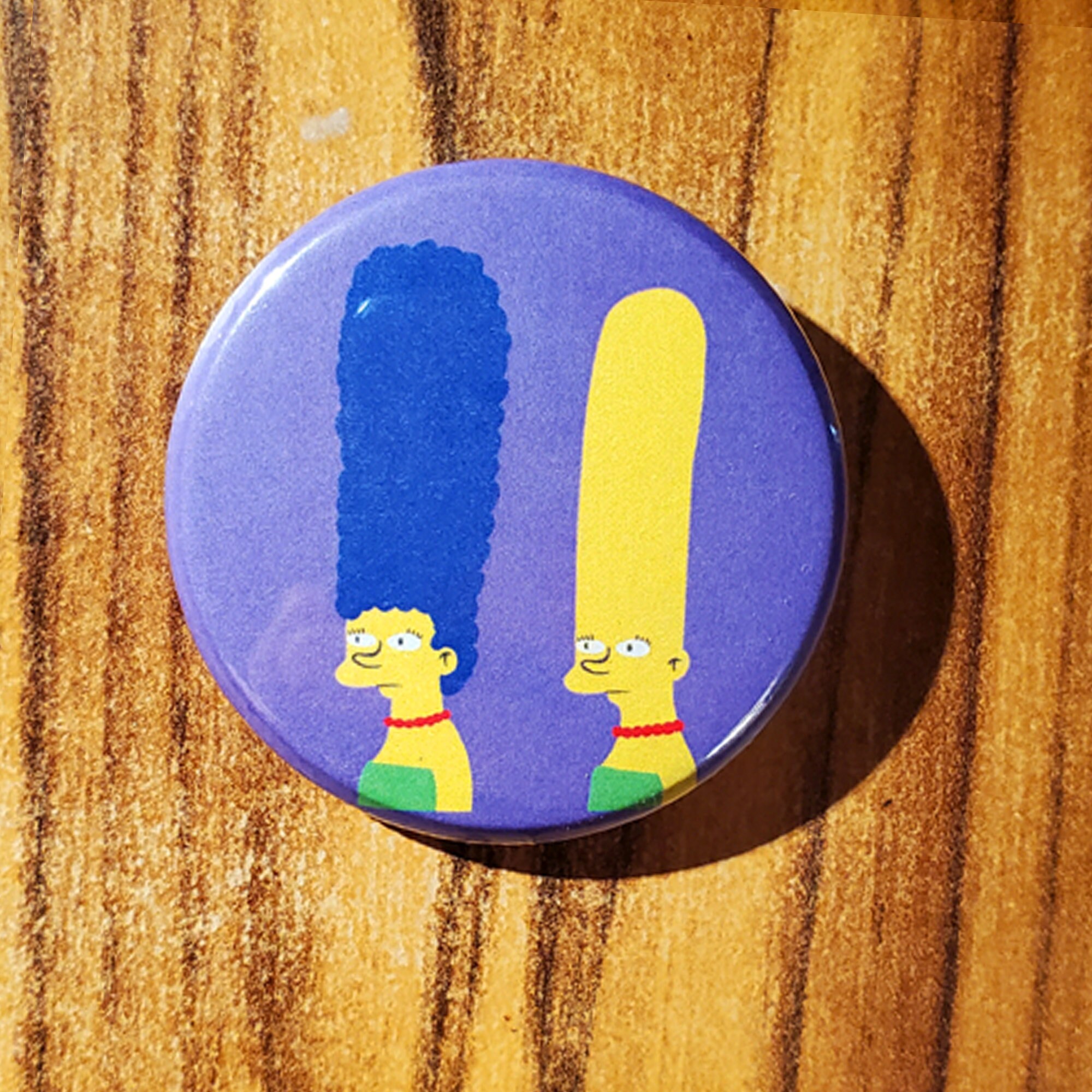 Bootleg Bart Simpsons 1.75 Pines - Etsy España