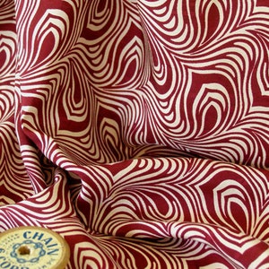 Feathers Red Silk Habotai - Etsy