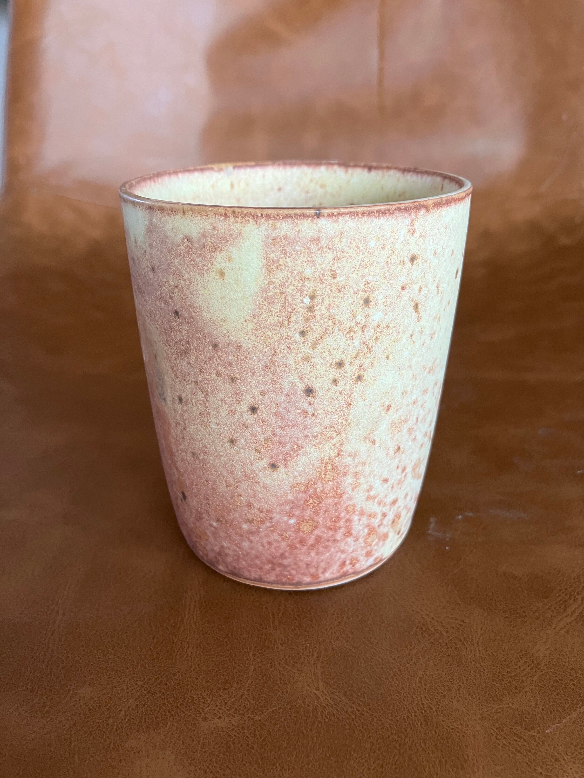 FAVORITE COCKTAIL 12oz Ceramic Pottery Tumbler Bar Glass Drinkware ...