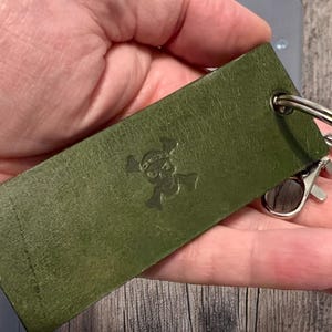 Leather Keychain Repurposed From a Rawlings Baseball Glove - Etsy