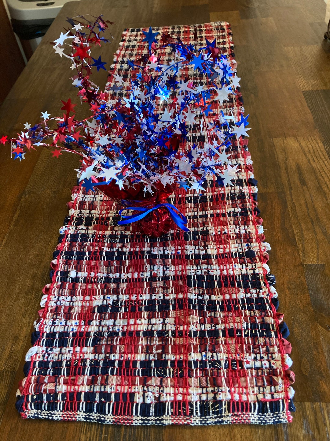 Red/white/blue Table Runner - Etsy