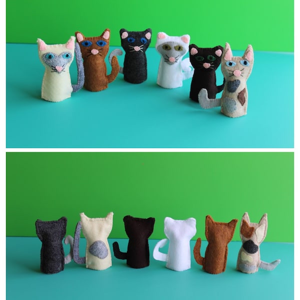 Felt Hand Puppets - Etsy